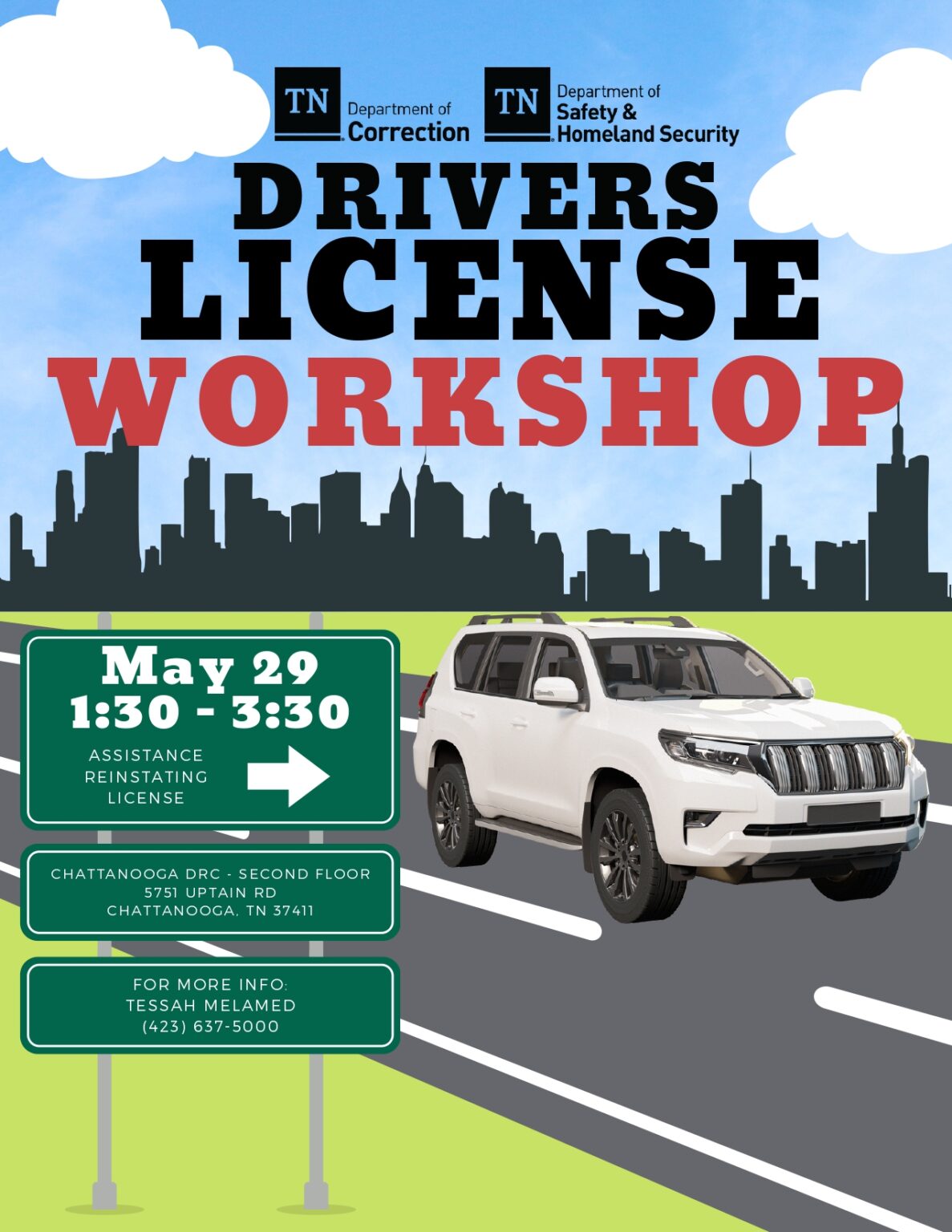 Hamilton Co | DRIVERS LICENSE WORKSHOP - Justice For All TN